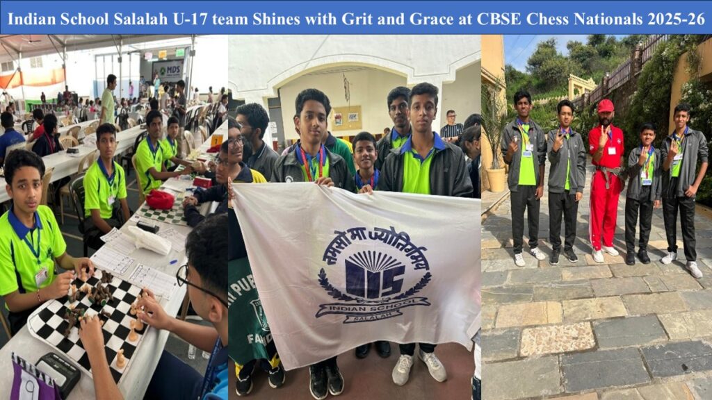 Indian School Salalah U-17 team Shines with Grit and Grace at CBSE ...
